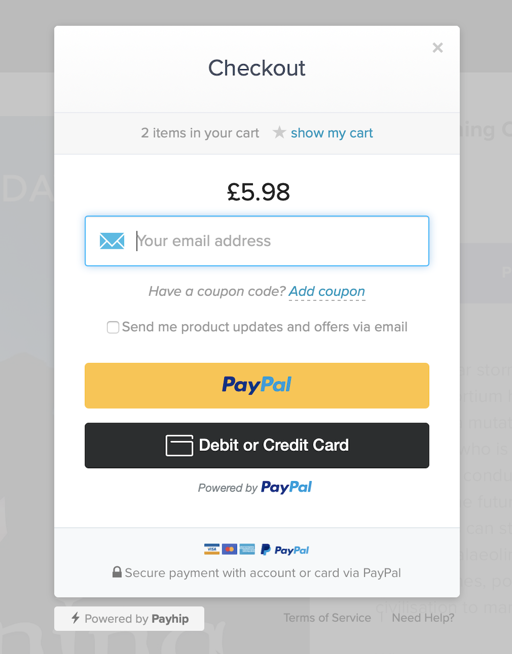 How to buy stuff on Payhip – an illustrated guide – Jessica Davidson