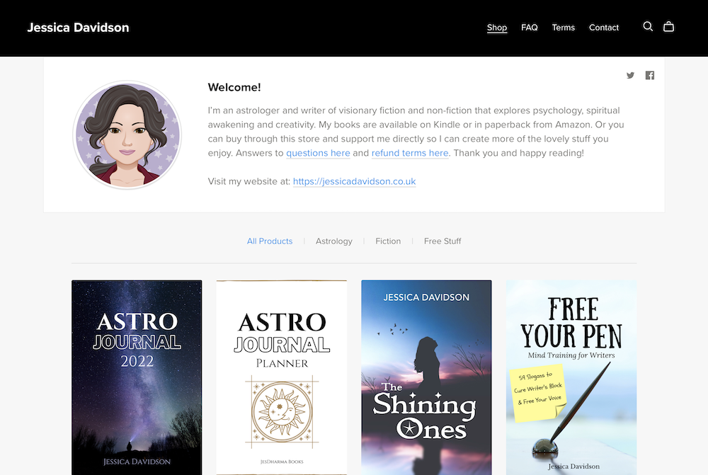 How to buy stuff on Payhip – an illustrated guide – Jessica Davidson