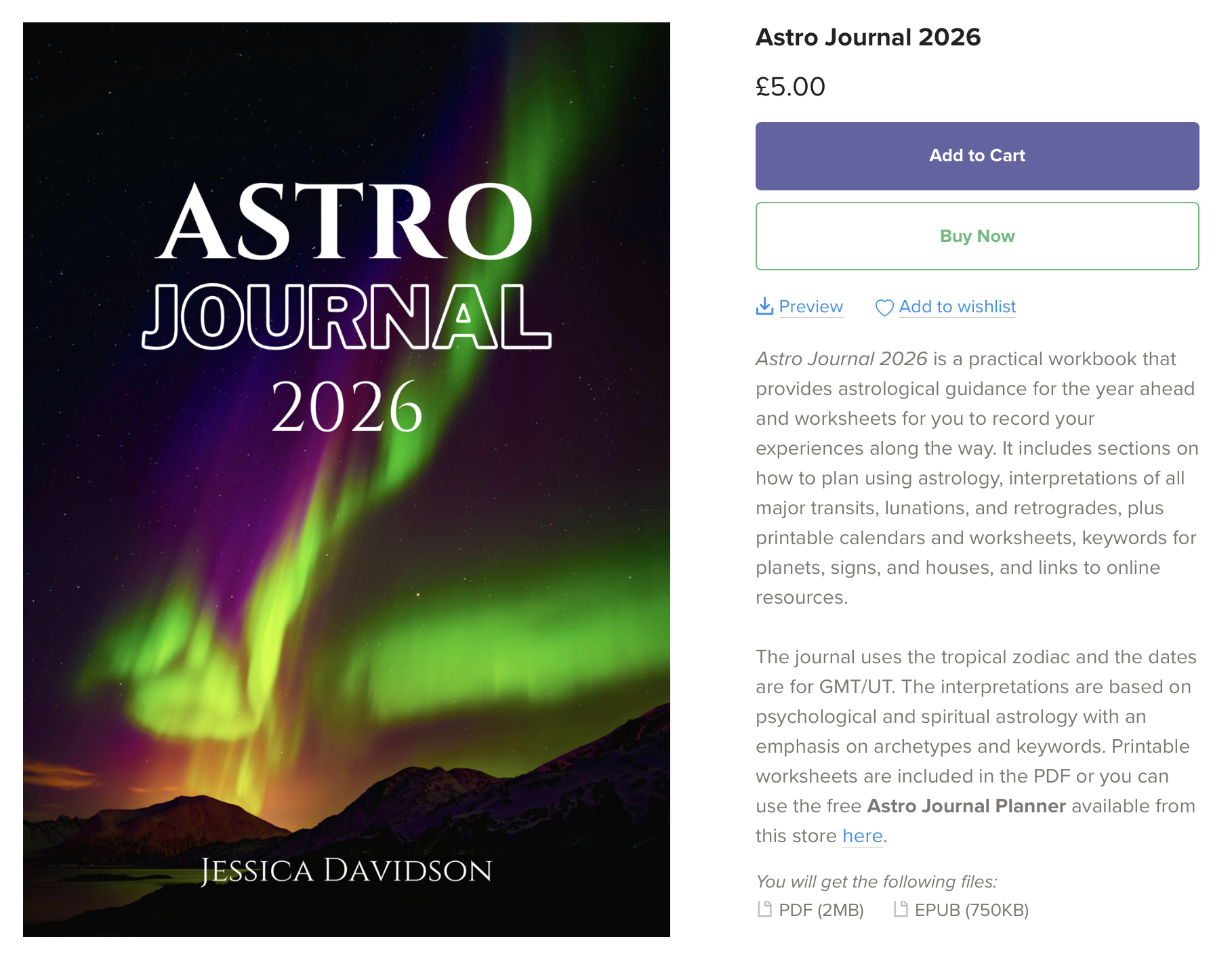 Astro Journal 2026 is out now! – Jessica Davidson